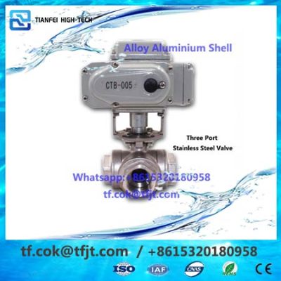3 way motorized valve, 3 way motorized valve for flow control, water divert