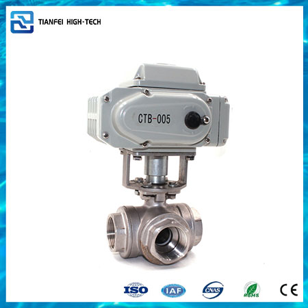 electric 3 way valve, electric 3 way valve supplier in China