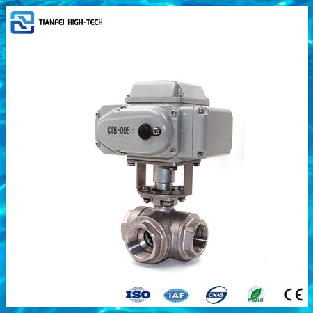 electric 3 way valve, electric 3 way valve supplier in China