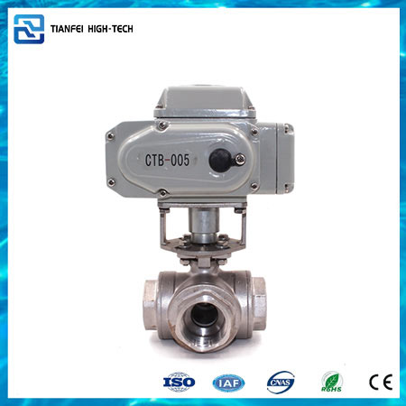 electric 3 way valve, electric 3 way valve supplier in China