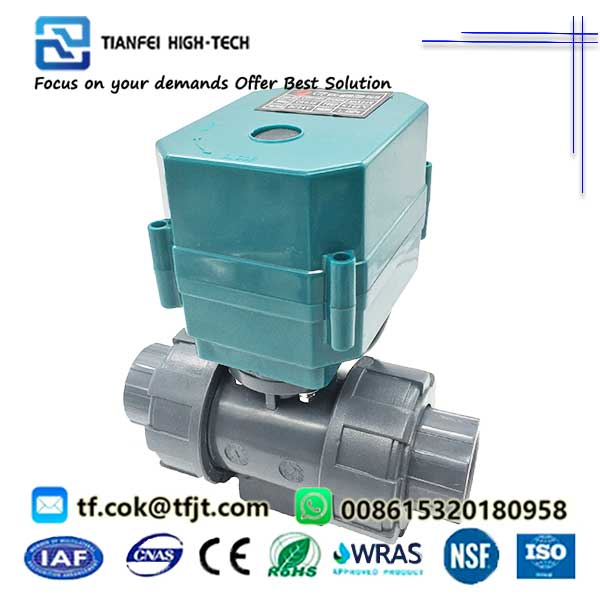 two way motorized valve CTF-001 - motorized valve
